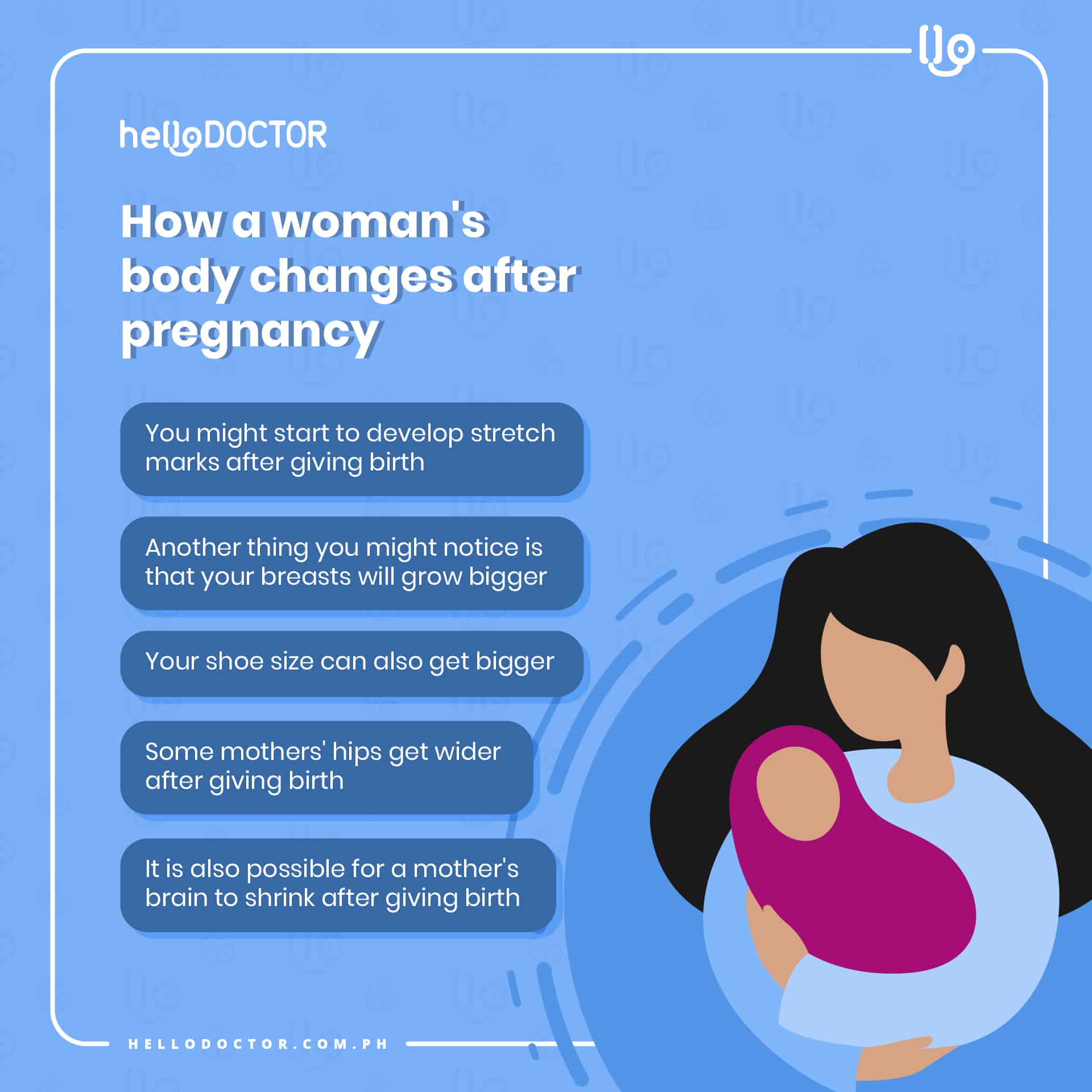 How a Woman's Body Changes After Pregnancy - Hello Doctor